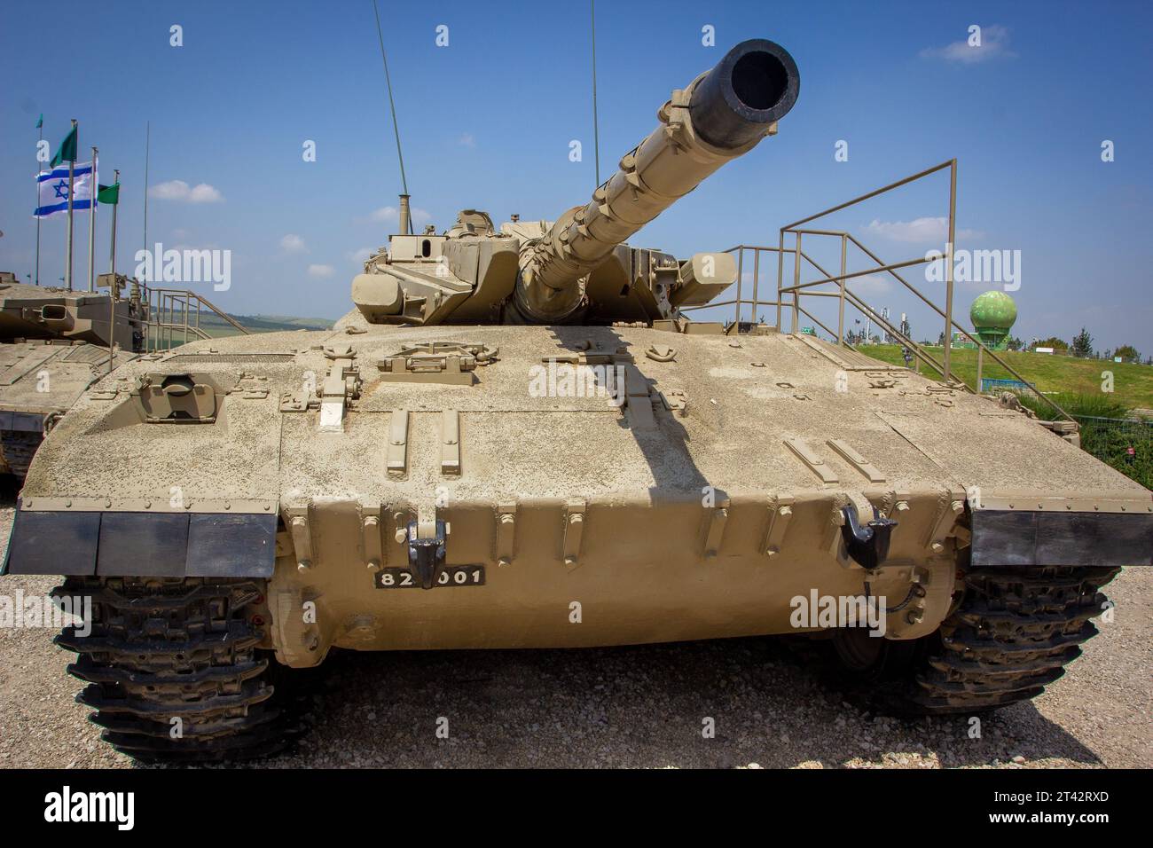 Israel Merkava tank in Israel Tank Museum Stock Photo - Alamy