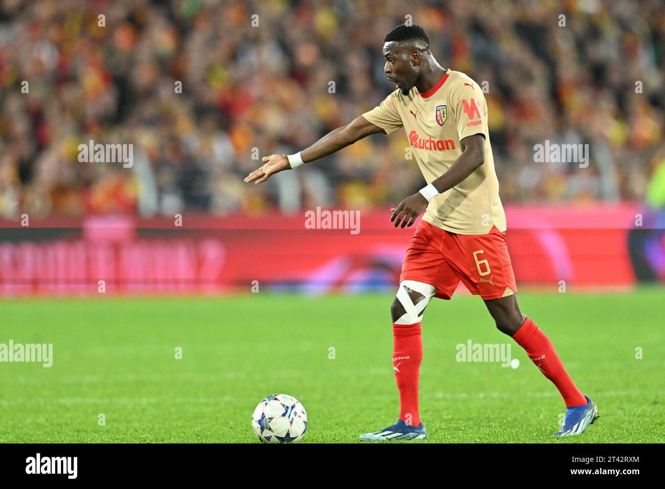 Salis Abdul Samed (6) of RC Lens pictured during the Uefa Champions ...