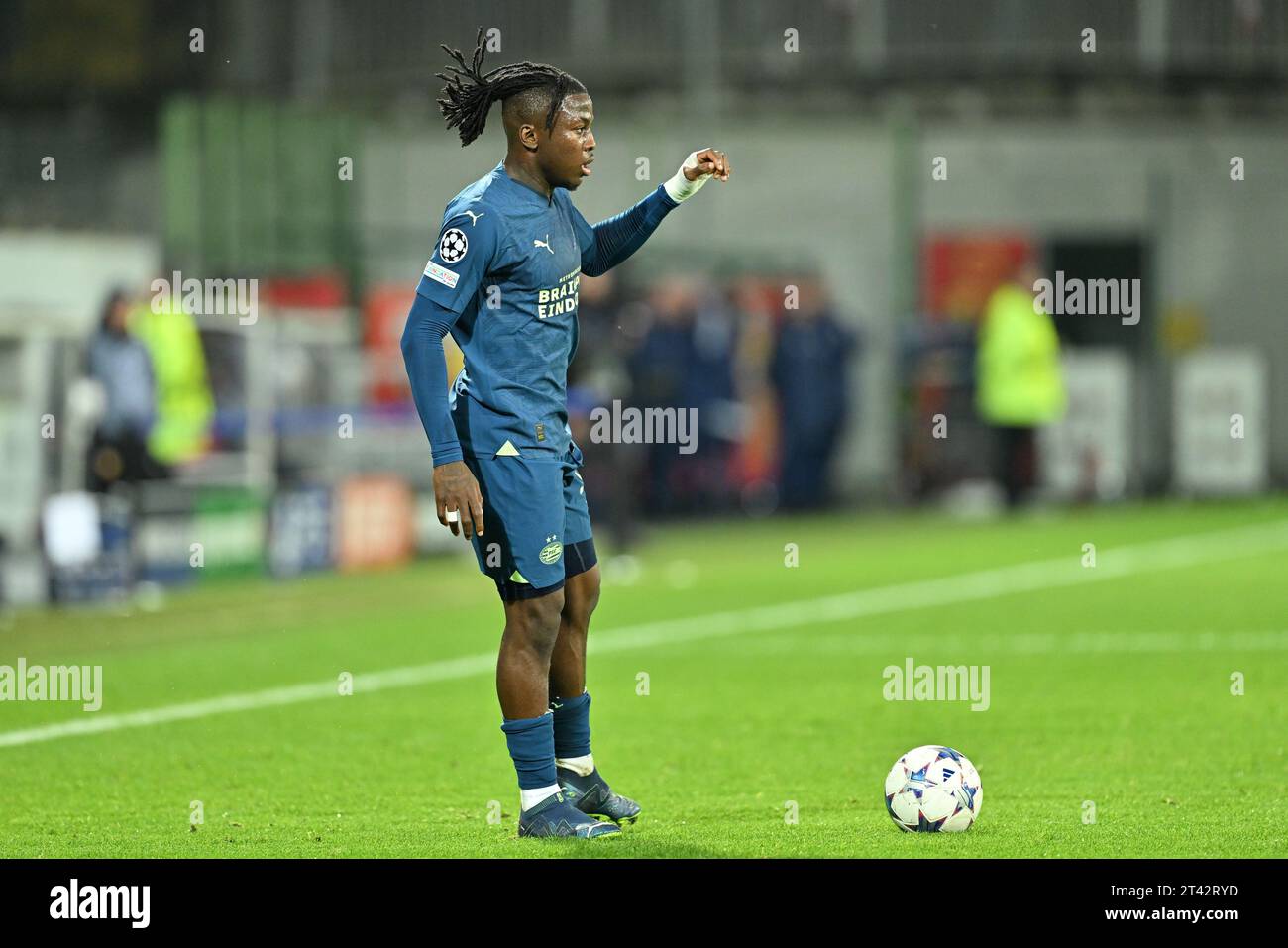 Johan Bakayoko (11) of Eindhoven pictured during the Uefa Champions ... Johan Bakayoko (11) of Eindhoven pictured during the Uefa Champions ...