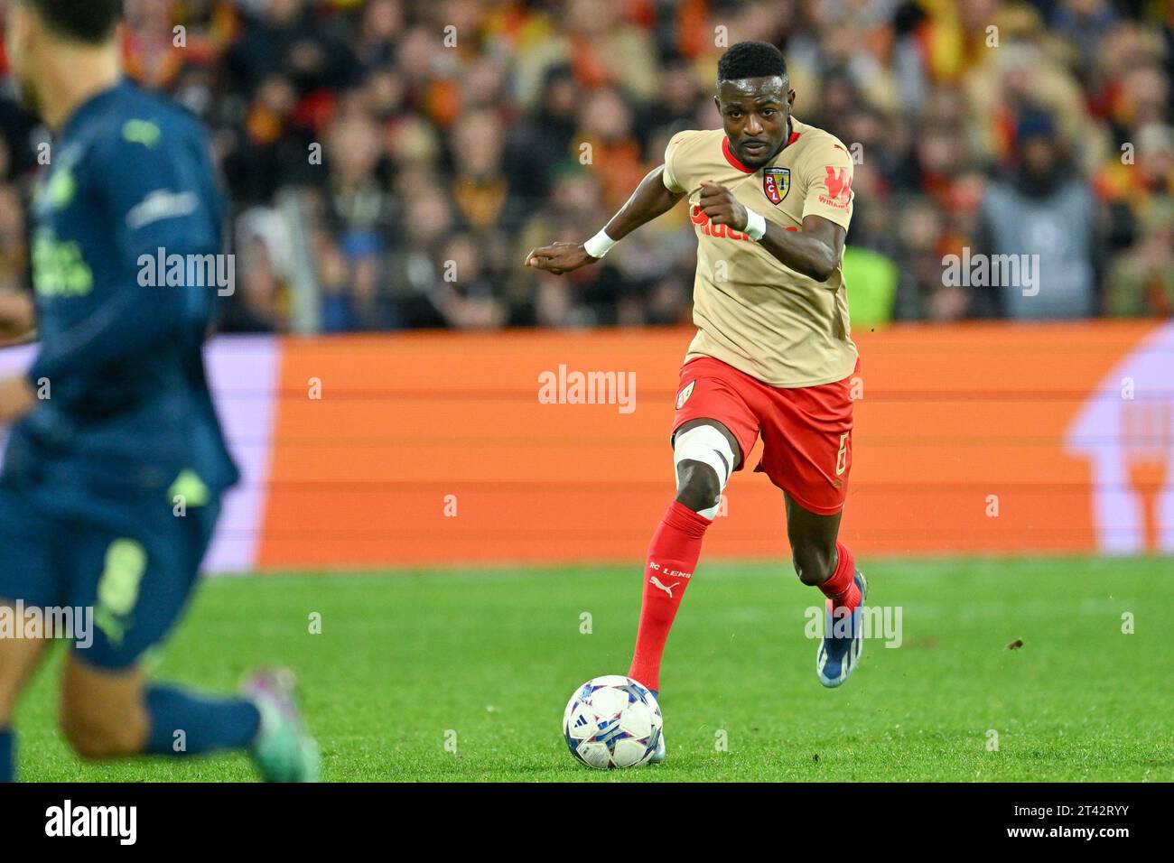 Salis Abdul Samed (6) of RC Lens pictured during the Uefa Champions ...