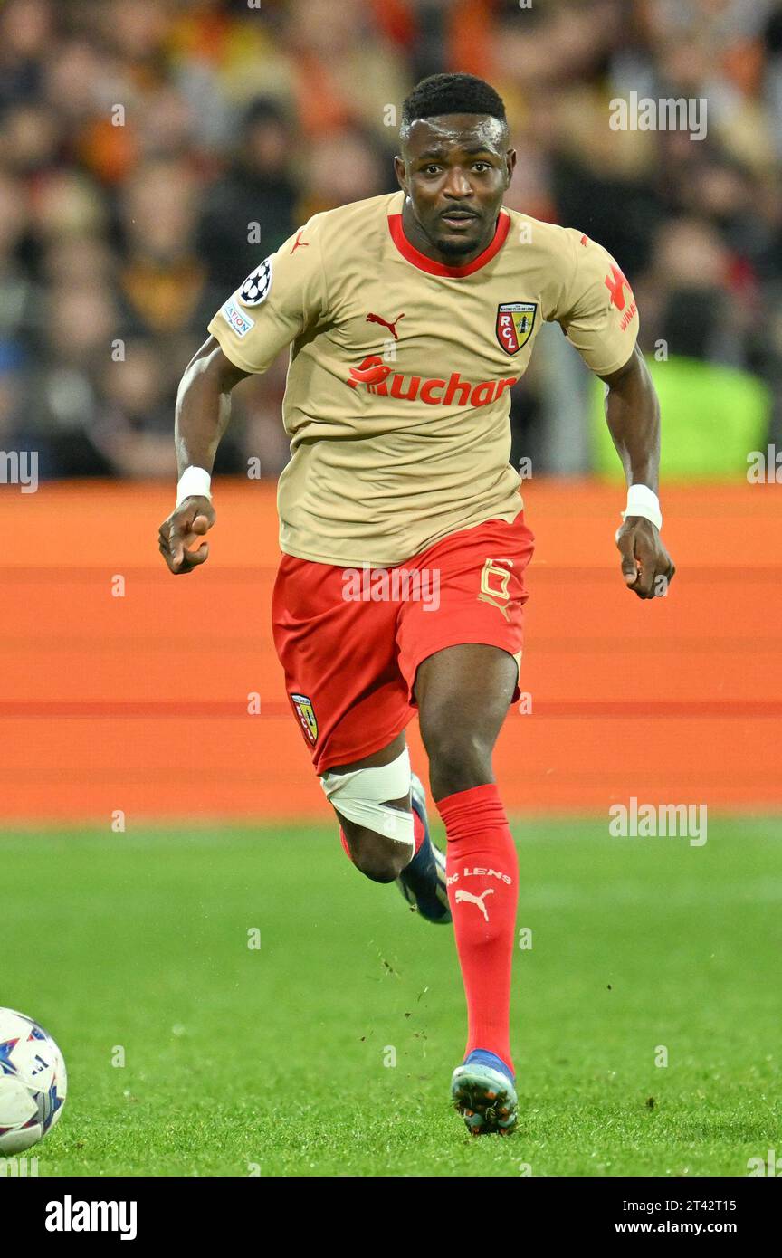 Salis Abdul Samed (6) of RC Lens pictured during the Uefa Champions ...