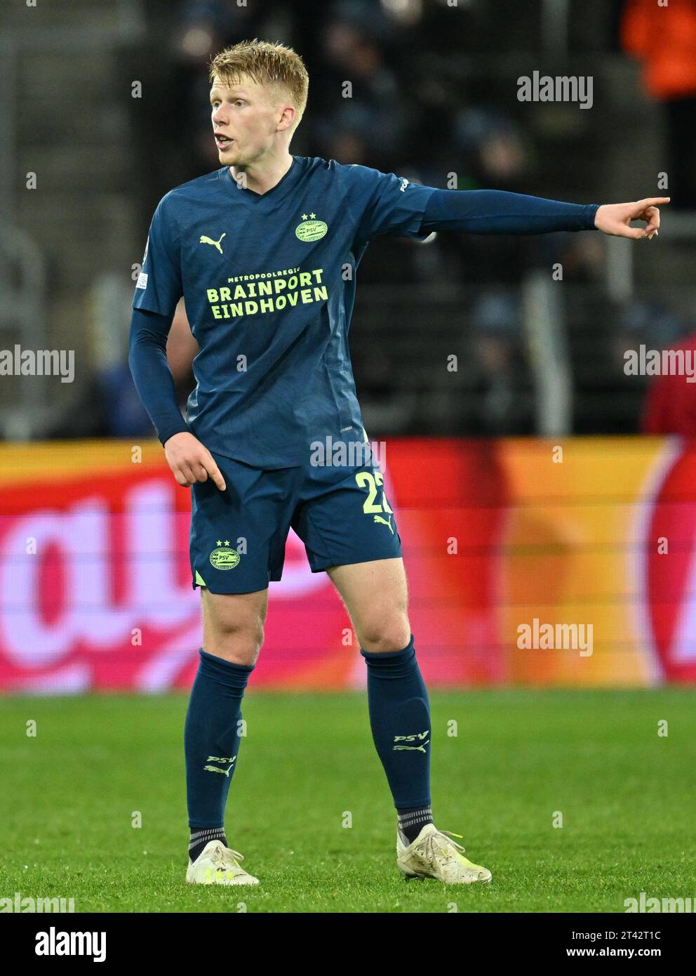 Jerdy Schouten (22) of Eindhoven pictured during the Uefa Champions ...