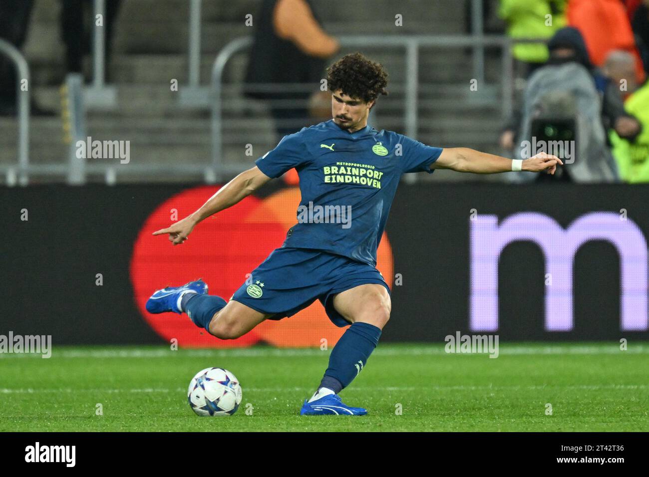 Andre Ramalho (5) of Eindhoven pictured during the Uefa Champions ...