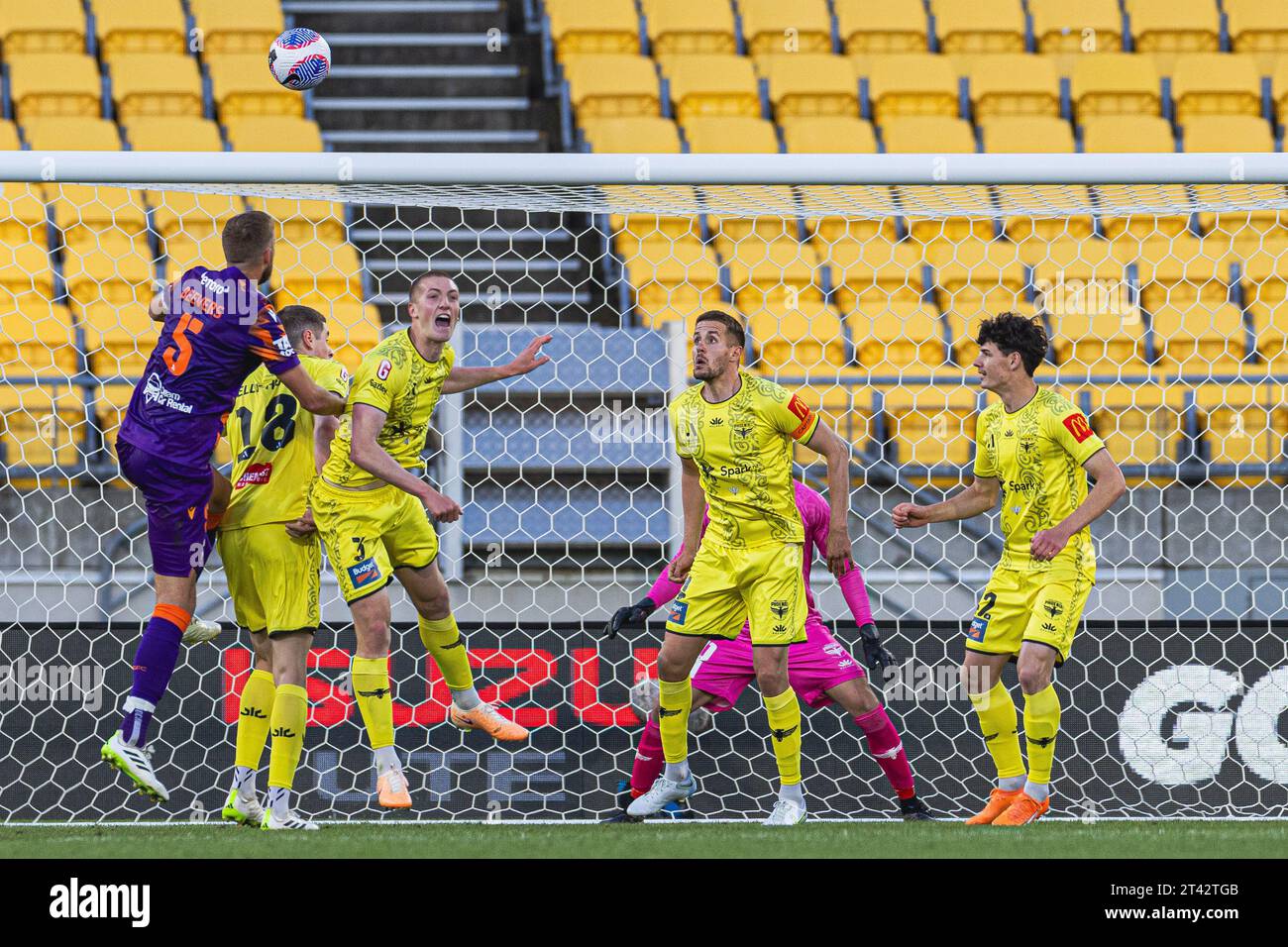 Wellington, New Zealand. Saturday 28th October 2023. Perth Glory ...