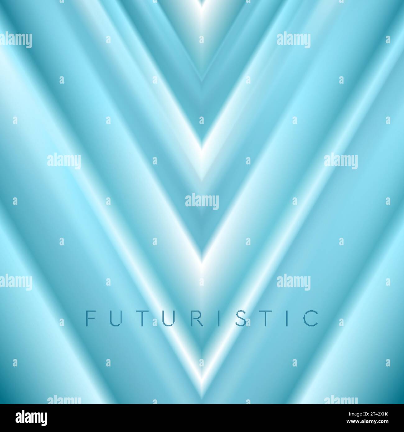 Bright blue smooth triangles abstract tech geometric background. Vector illustration Stock ...