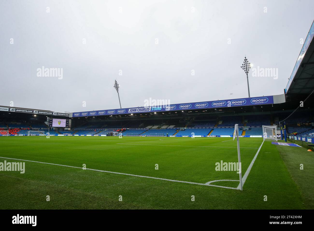 Leeds, UK. 28th Oct, 2023. A general view inside Elland Road Stadium ...