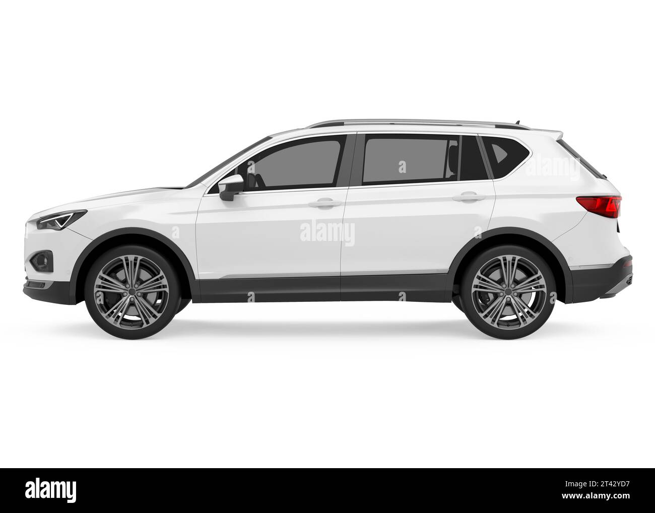 SUV Car Isolated Stock Photo - Alamy