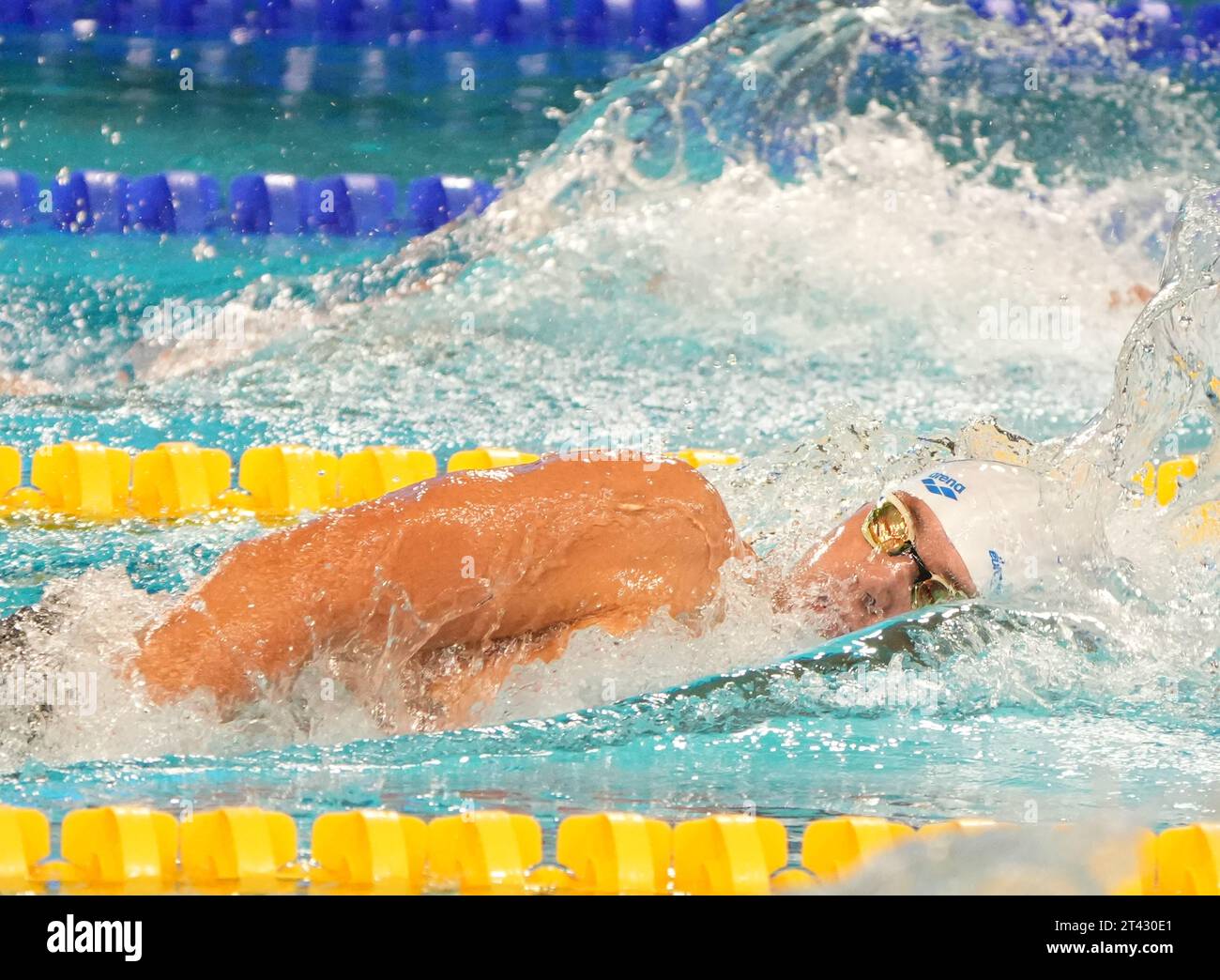 Angers, France. 28th Oct, 2023. FONTAINE Logan of VIKINGS DE ROUEN ...