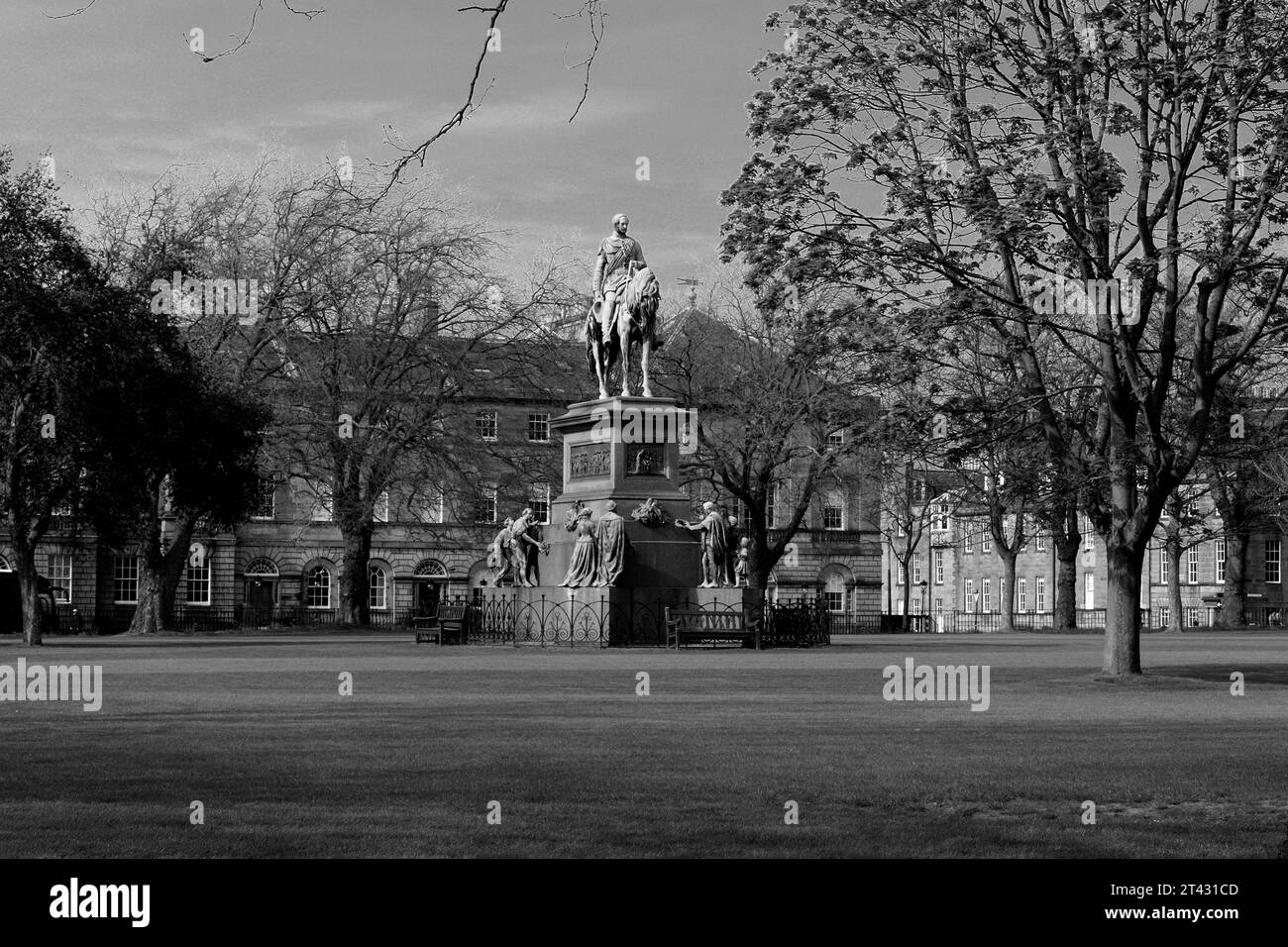 The Albert Memorial, Charlotte square gardens, Edinburgh City, Scotland ...