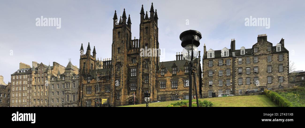The Assembly Hall building, The Mound, Edinburgh City, Scotland, UK ...