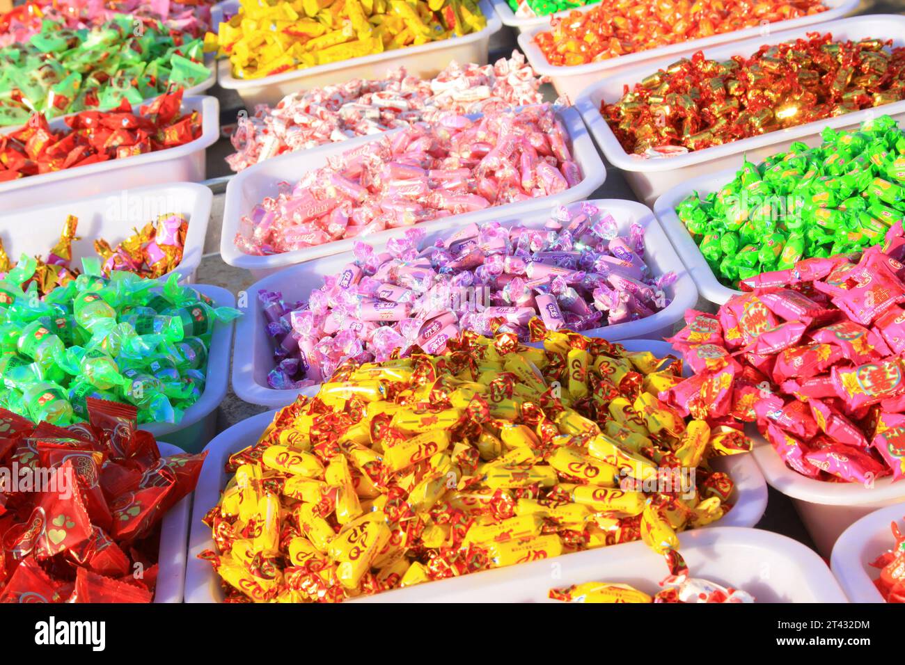 Candy booth with hi-res stock photography and images - Alamy