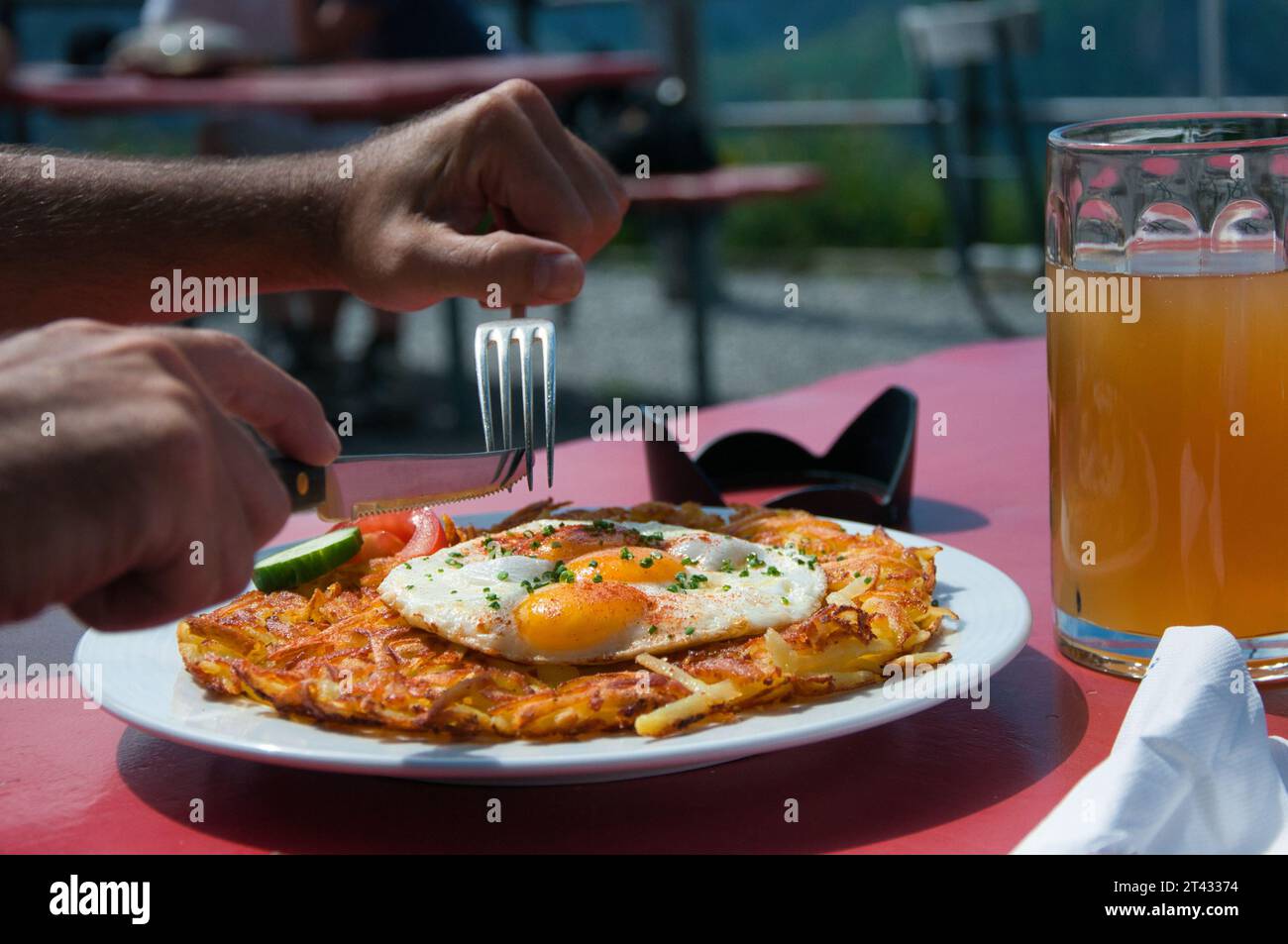 Swiss food rosti hi-res stock photography and images - Alamy