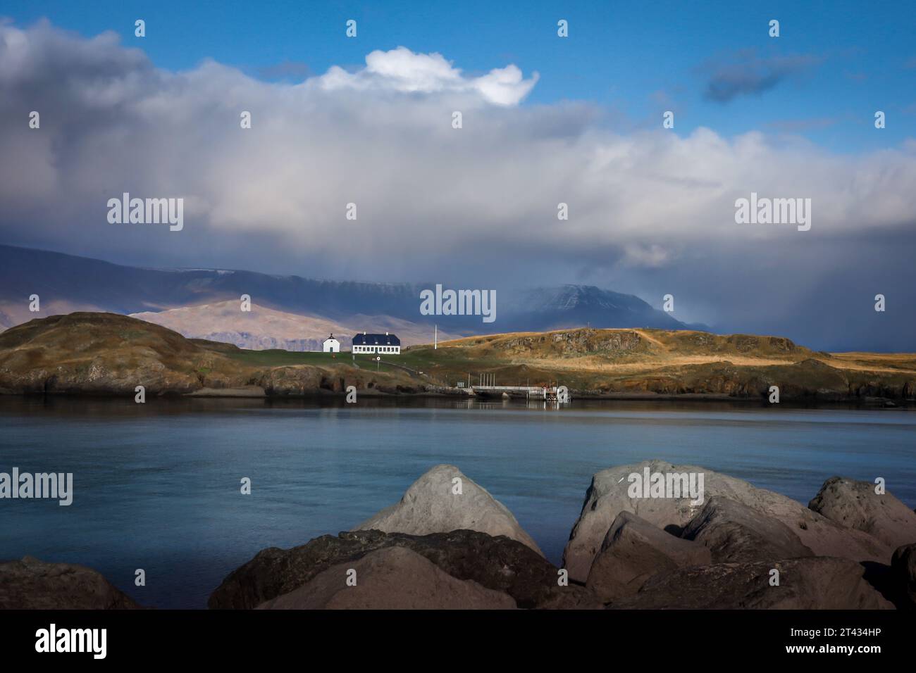 Mount esja in background hi-res stock photography and images - Alamy