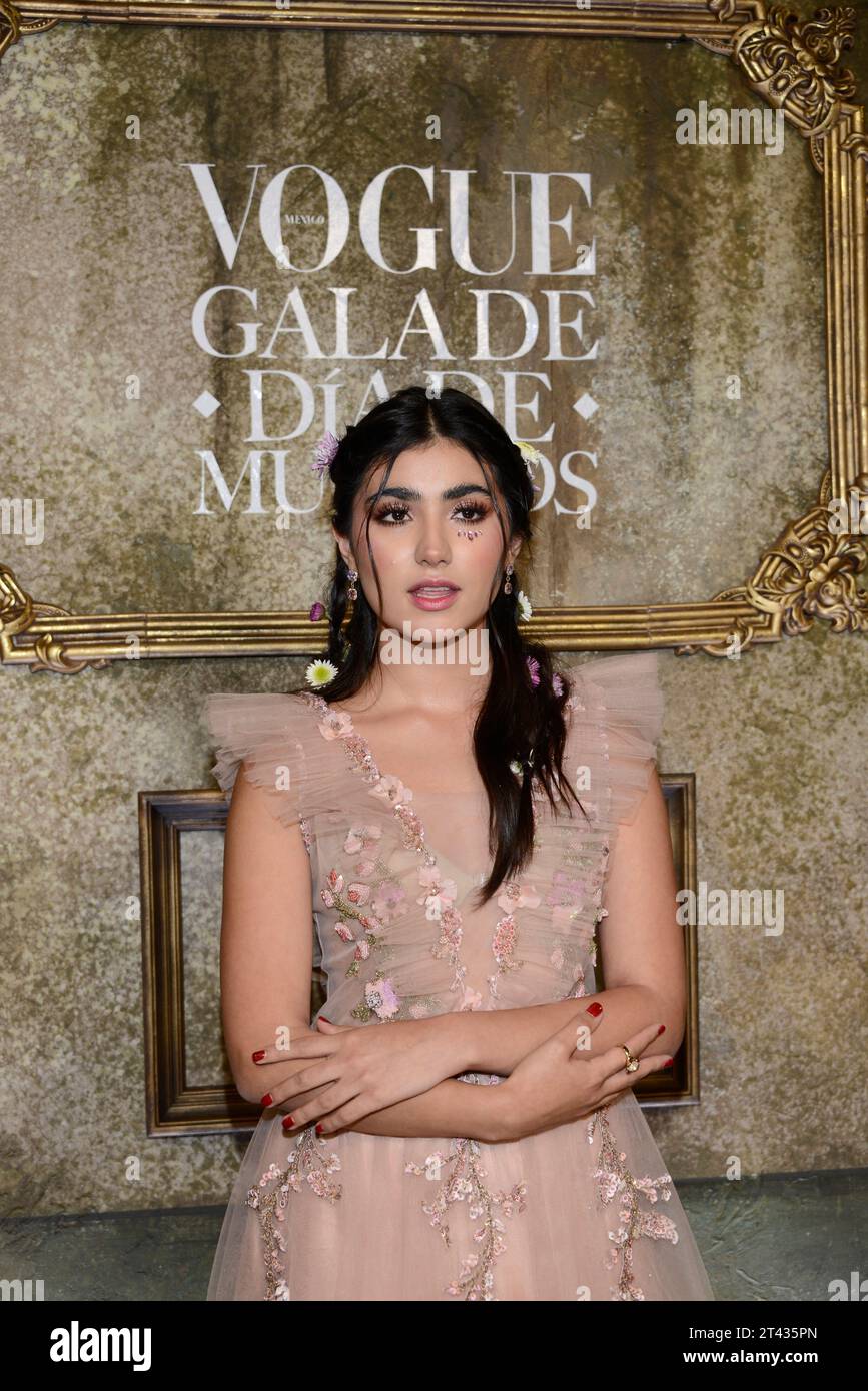 October 26, 2023, Mexico City, Mexico: Maria Angela Guerra attends the ...