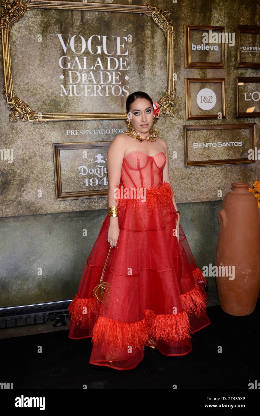 October 26, 2023, Mexico City, Mexico: Katya Echazarreta attends the ...