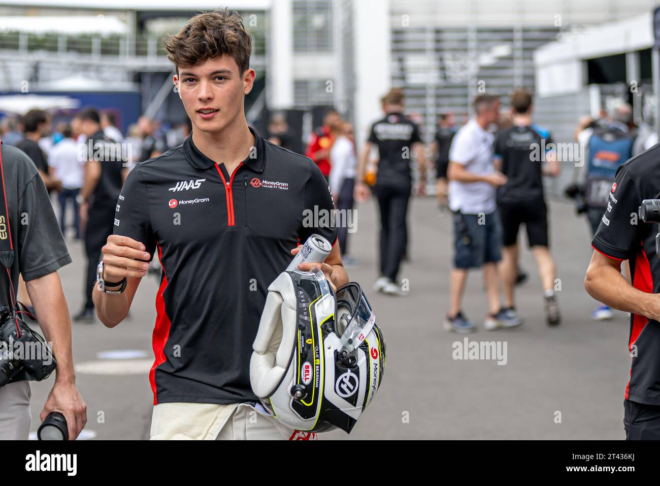 AUTóDROMO HERMANOS RODRíGUEZ, MEXICO - OCTOBER 26: Oliver Bearman ...