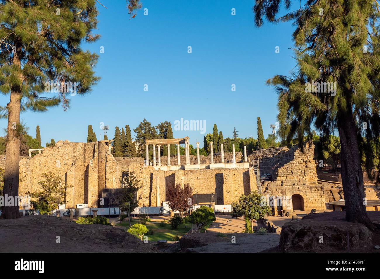 Amphitheater of merida hi-res stock photography and images - Alamy