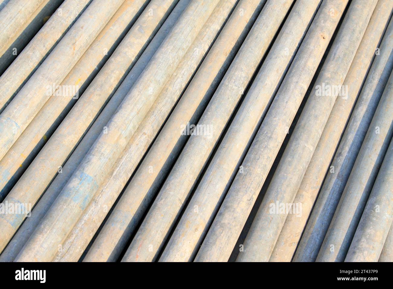 oxidation rusty metal pipe, closeup of photo Stock Photo - Alamy
