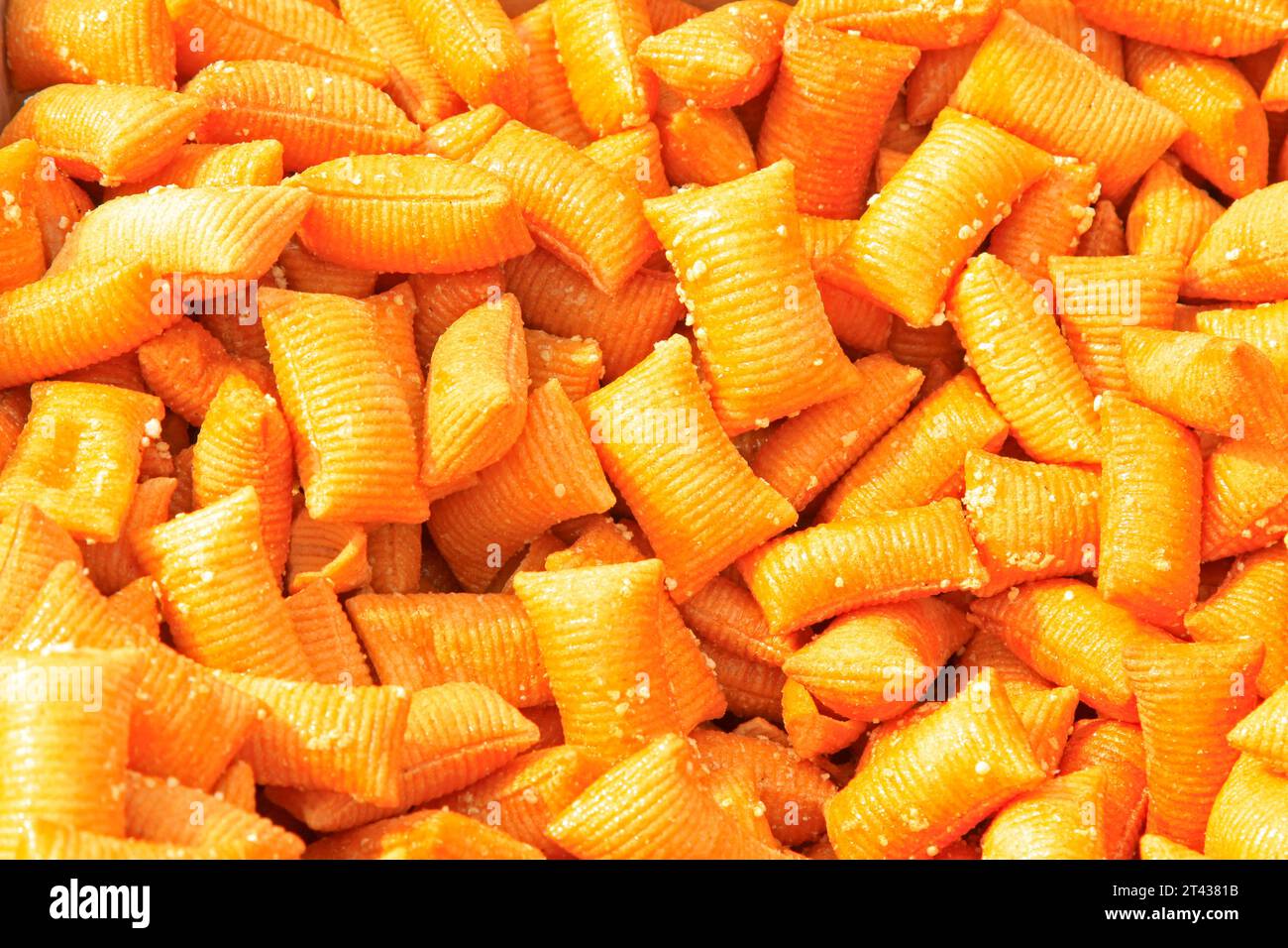 Chinese traditional food, expanded snack, closeup of photo Stock Photo ...