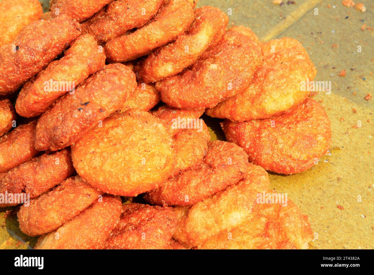 Chinese traditional food, fried cake, closeup of photo Stock Photo - Alamy