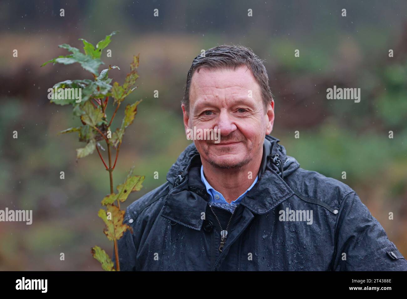 28 October 2023, Saxony-Anhalt, Elend: Schierk landlord, restaurateur ...