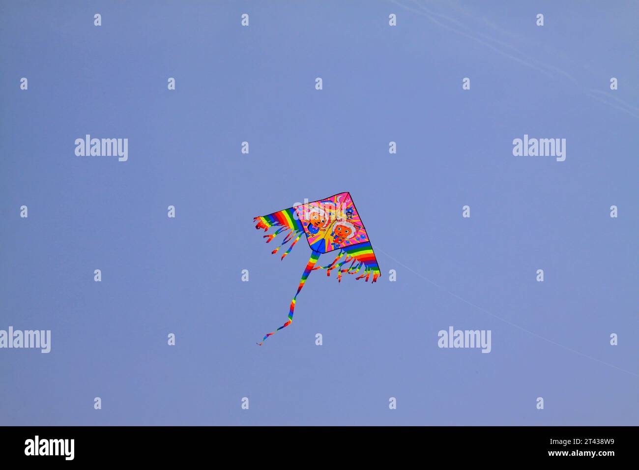 Kite cartoon in character hi-res stock photography and images - Alamy