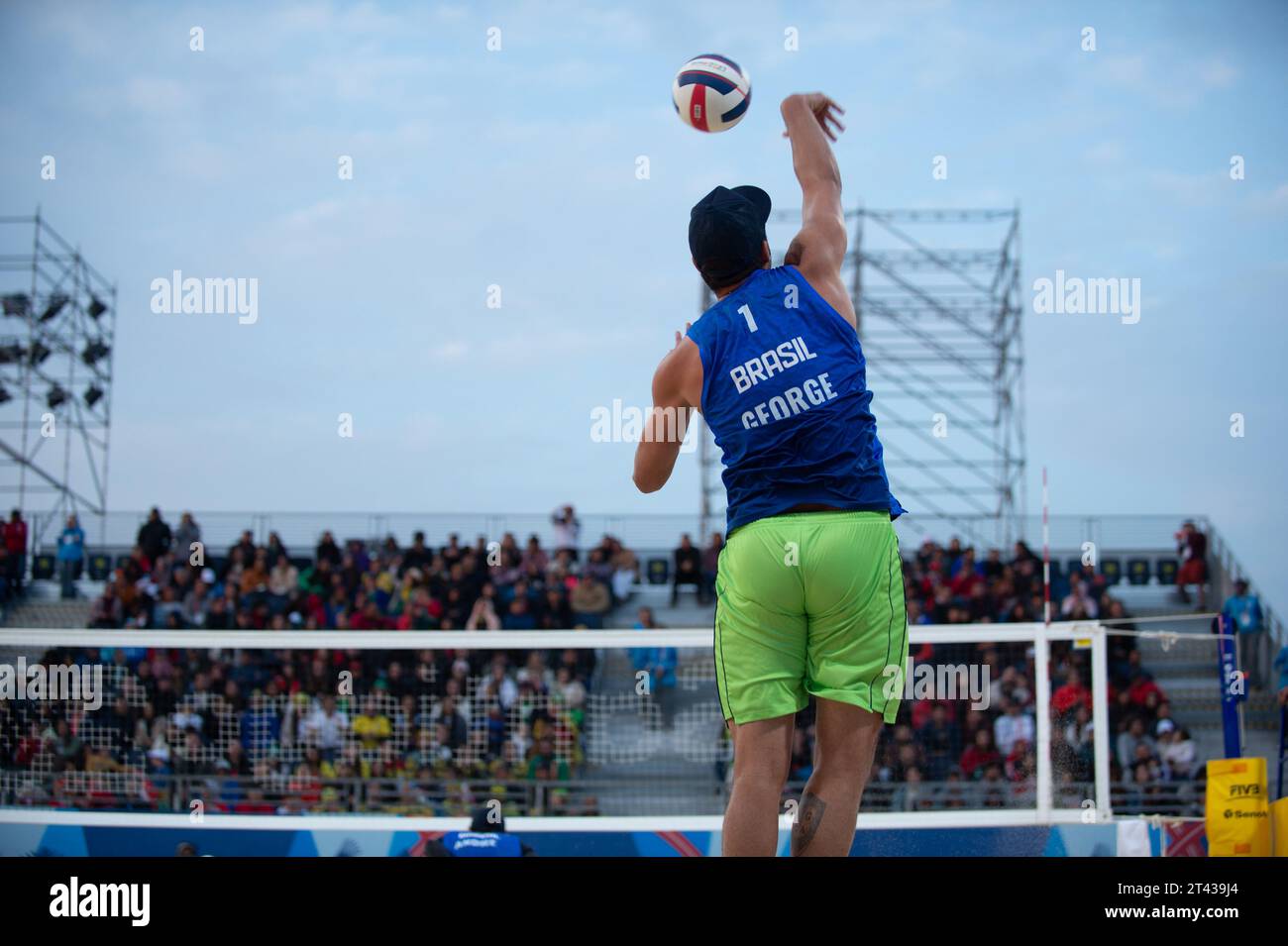 Santiago, Chile. 27th Oct, 2023. George Souto Maior Wanderley, in the ...