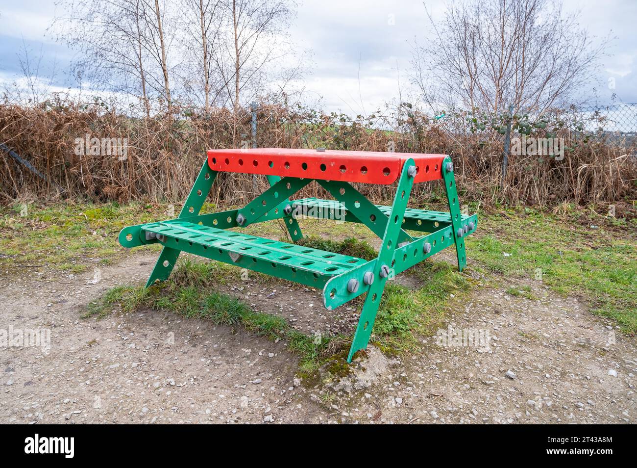 Nob End and the Meccano Bridge over the Manchester Bury Bolton Canal ...