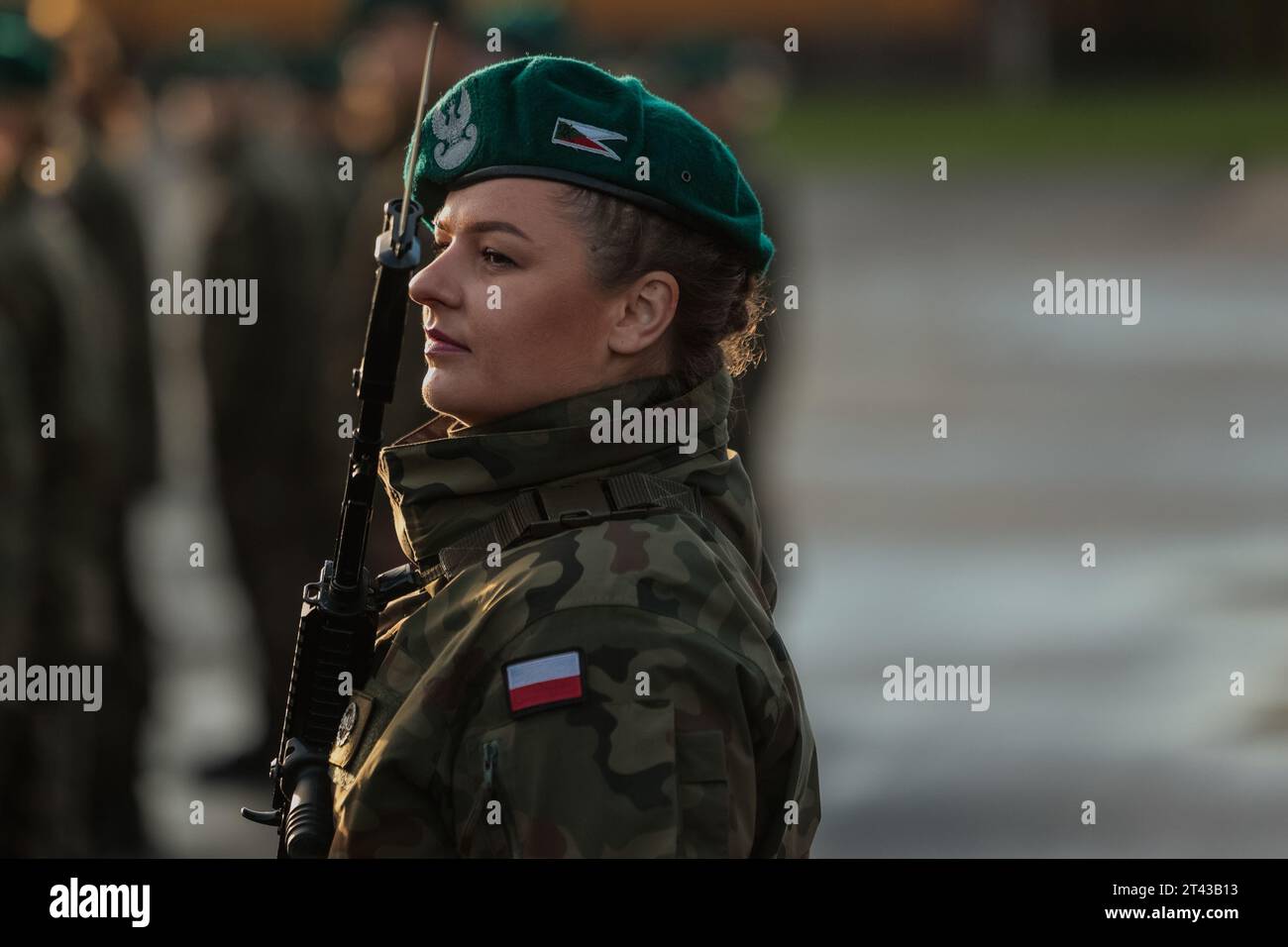 Wroclaw, Wroclaw, Poland. 28th Oct, 2023. On October 28, a ceremonial assembly was held on the ...