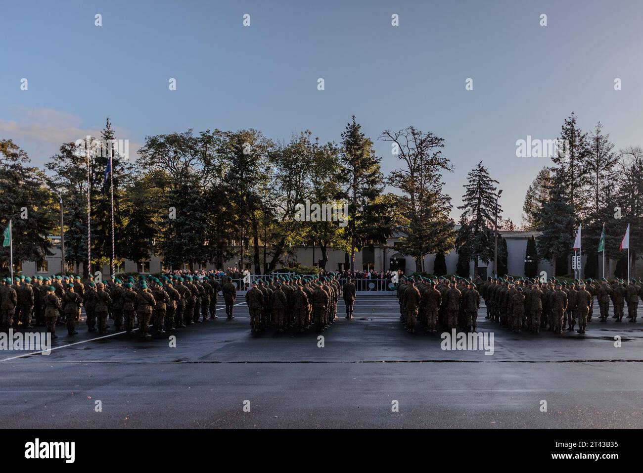 Wroclaw, Wroclaw, Poland. 28th Oct, 2023. On October 28, a ceremonial assembly was held on the ...