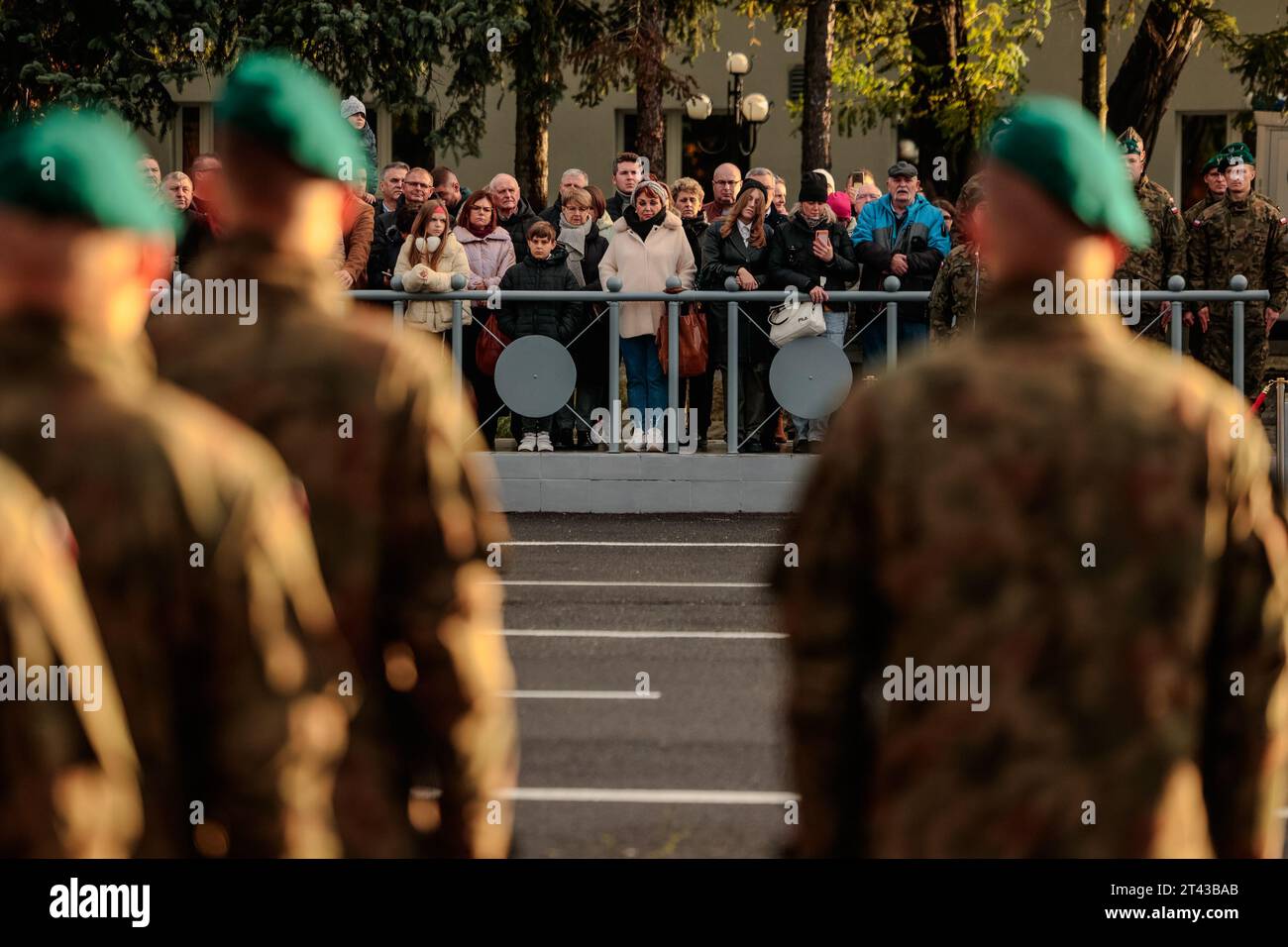 Wroclaw, Wroclaw, Poland. 28th Oct, 2023. On October 28, a ceremonial assembly was held on the ...