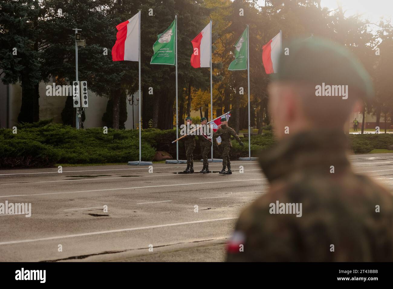 Wroclaw, Wroclaw, Poland. 28th Oct, 2023. On October 28, a ceremonial assembly was held on the ...