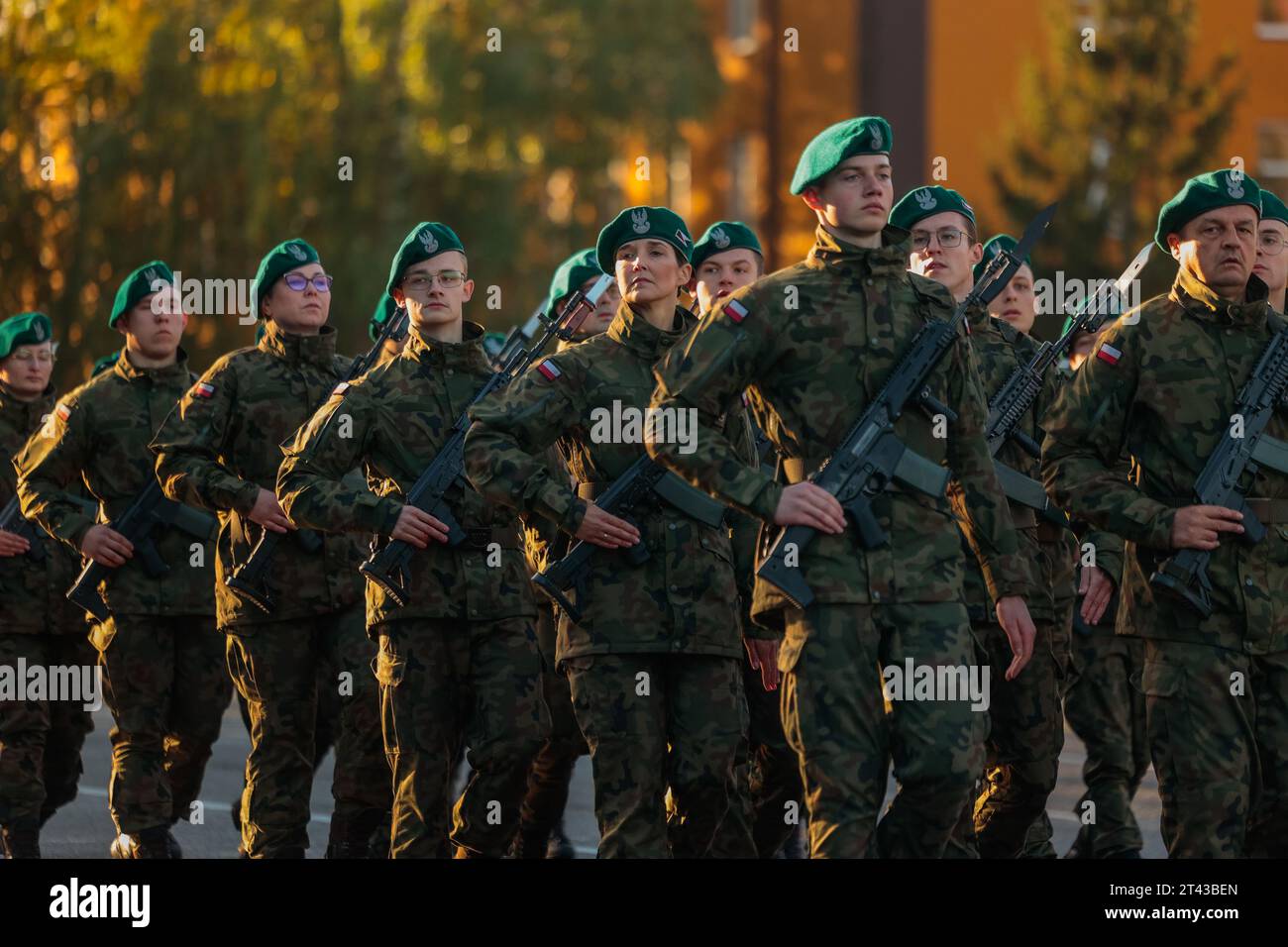 Wroclaw, Wroclaw, Poland. 28th Oct, 2023. On October 28, a ceremonial assembly was held on the ...