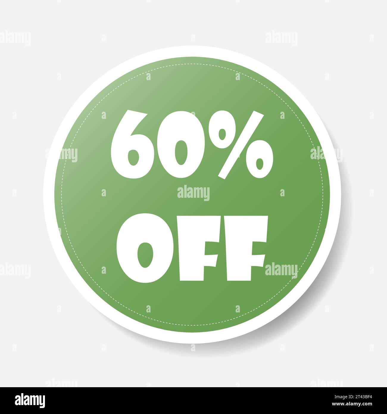 Special offer banner. Green circle. Vector illustration Stock Vector ...