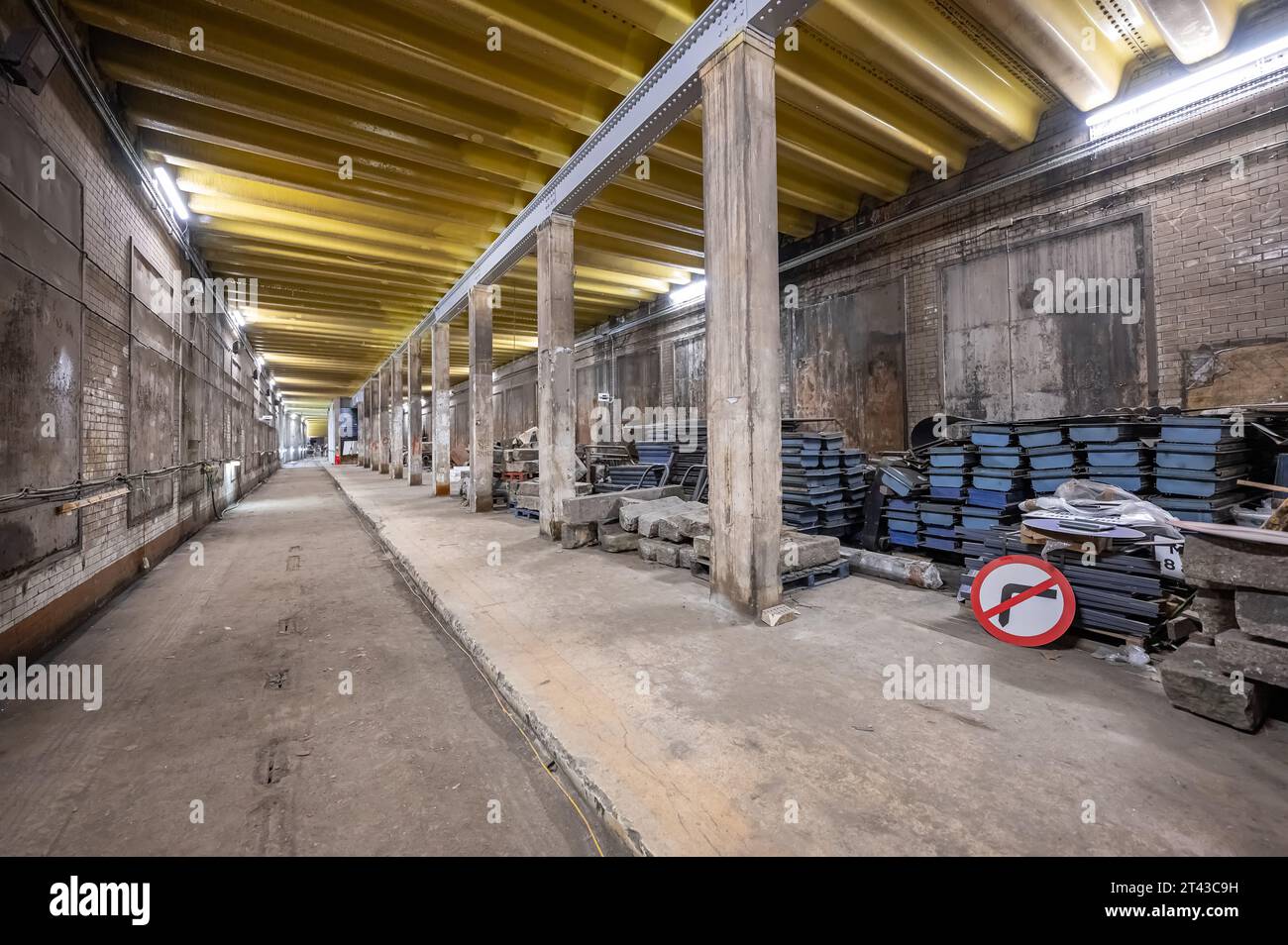 Kingsway Tram Tunnel - Hidden London, by Transport for London Stock ...