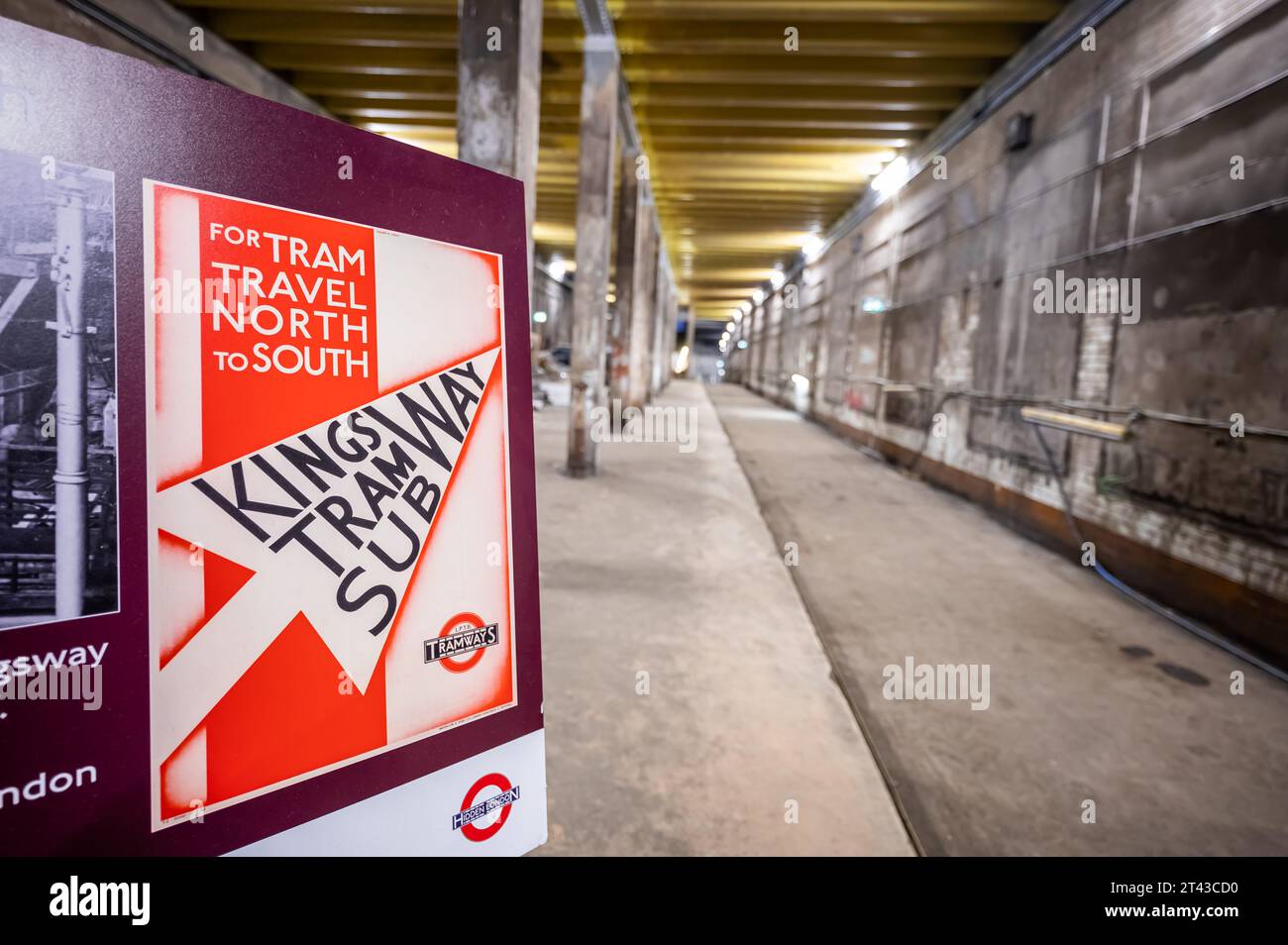 Kingsway Tram Tunnel - Hidden London, by Transport for London Stock ...