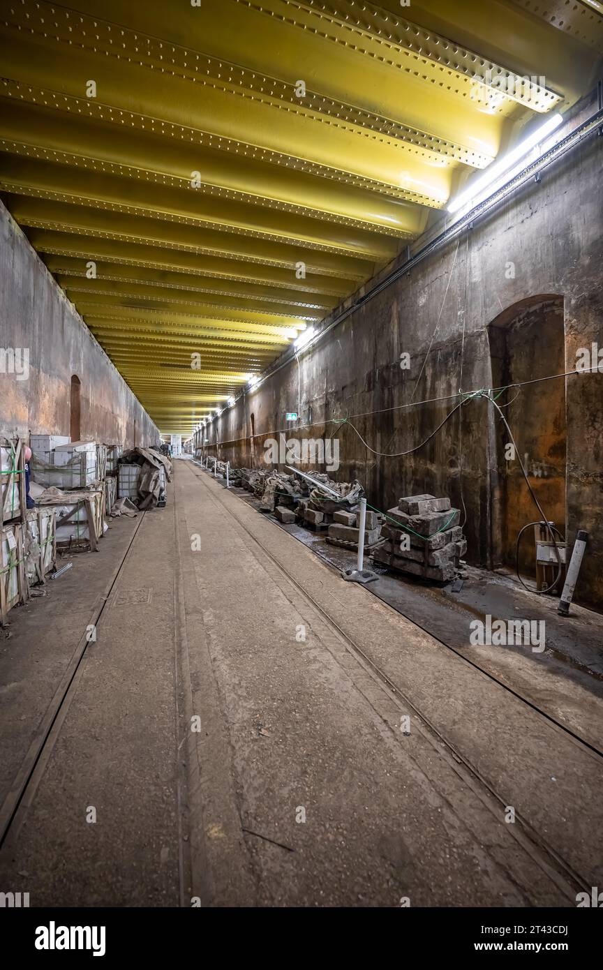 Kingsway Tram Tunnel - Hidden London, by Transport for London Stock ...