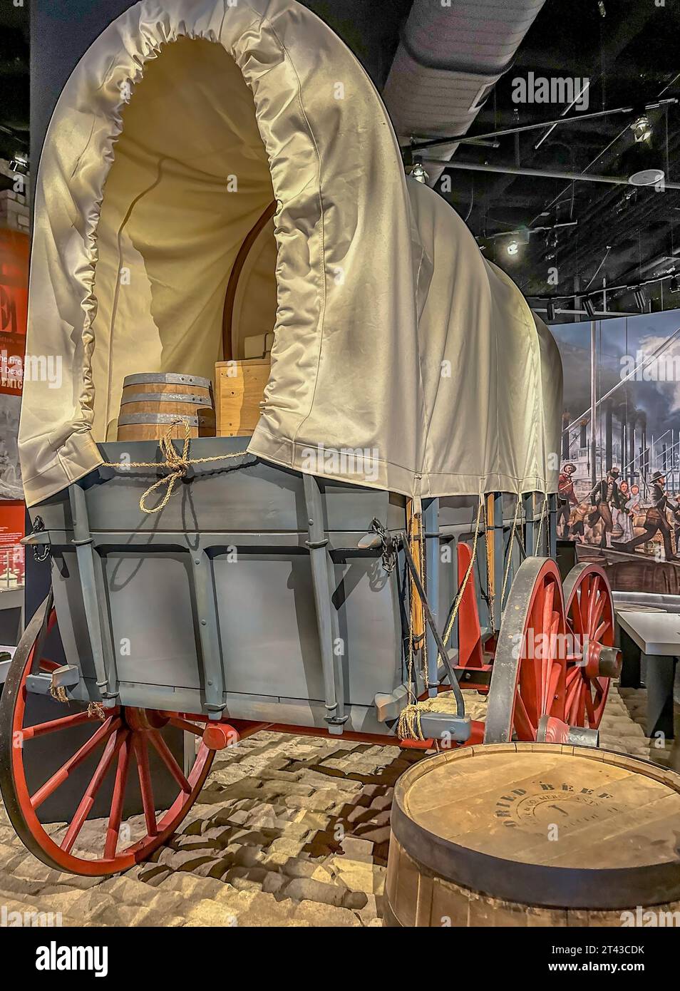 Prairie schooner hi-res stock photography and images - Alamy