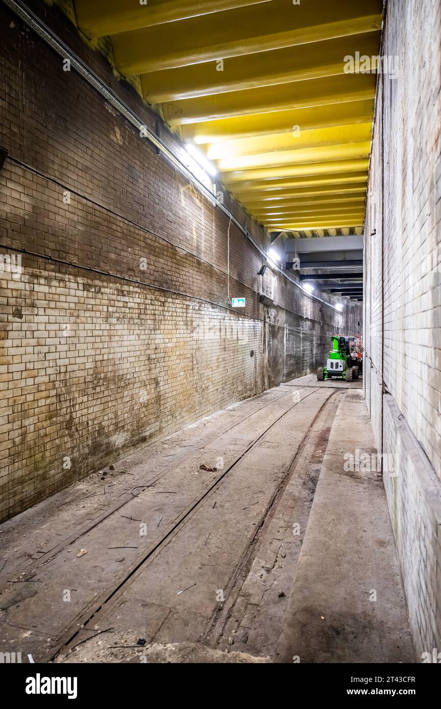 Kingsway Tram Tunnel - Hidden London, by Transport for London Stock ...