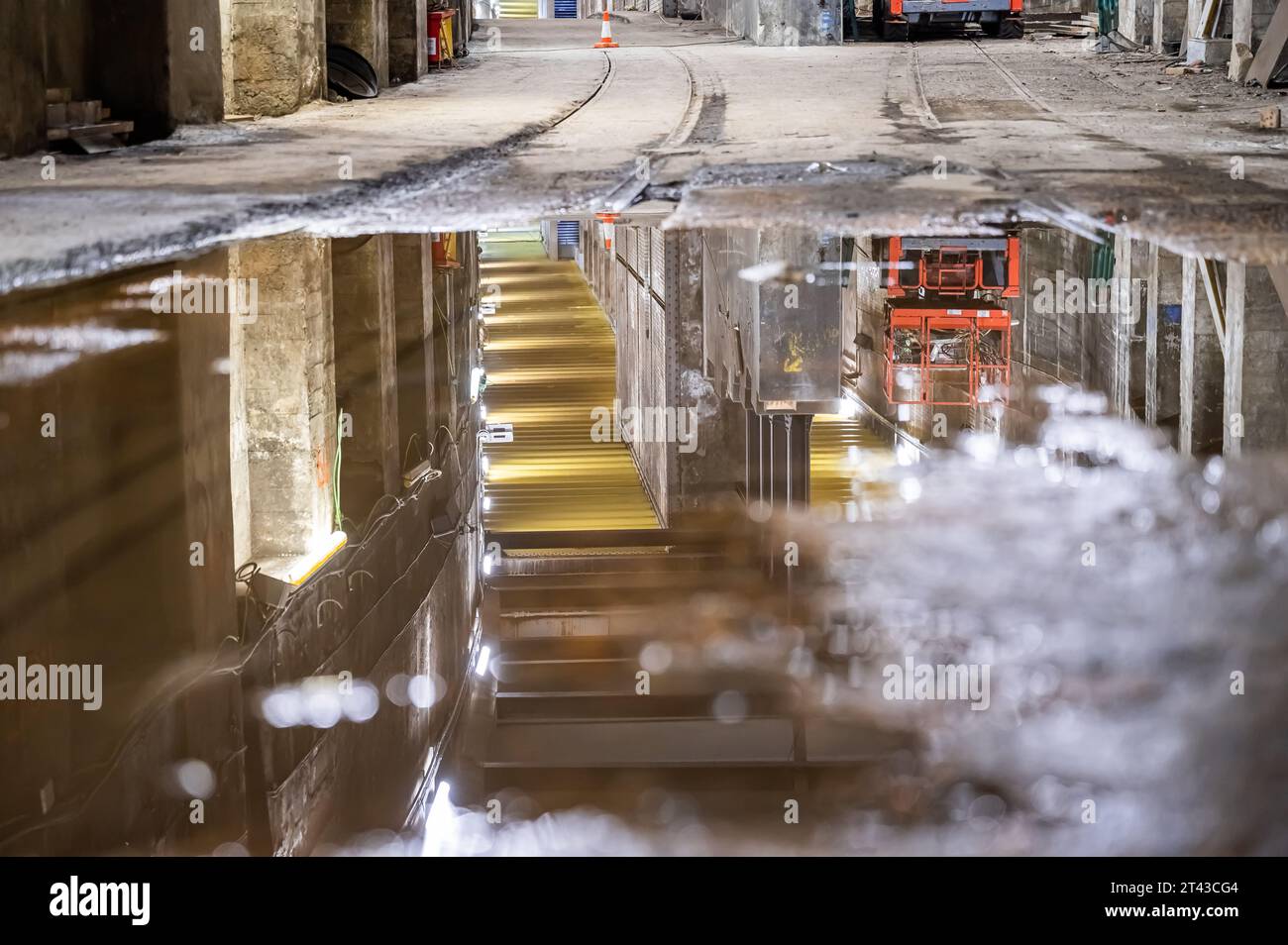 Kingsway Tram Tunnel - Hidden London, by Transport for London Stock ...
