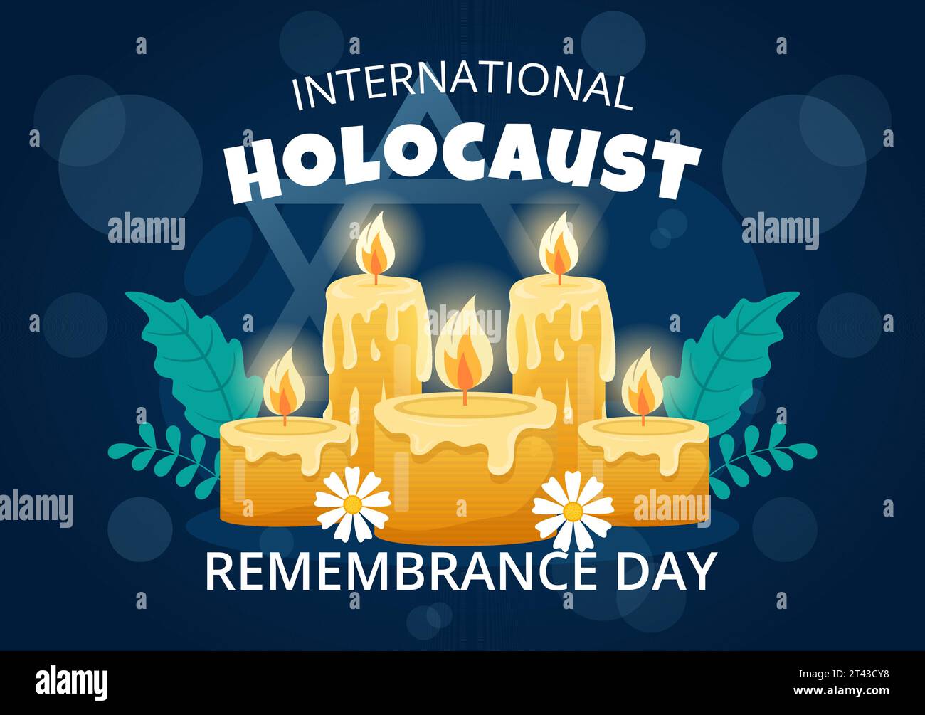 International Holocaust Remembrance Day Vector Illustration on 27 ...
