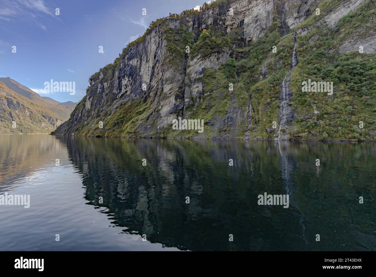 Beautiful view geiranger fjord hi-res stock photography and images - Alamy