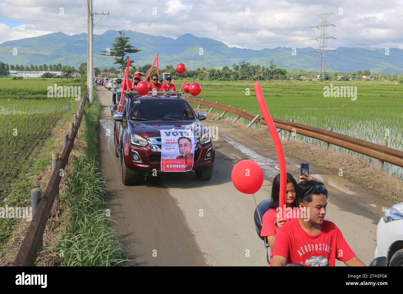 San Pablo, Philippines. October 28, 2023 : End of campaign period for ...