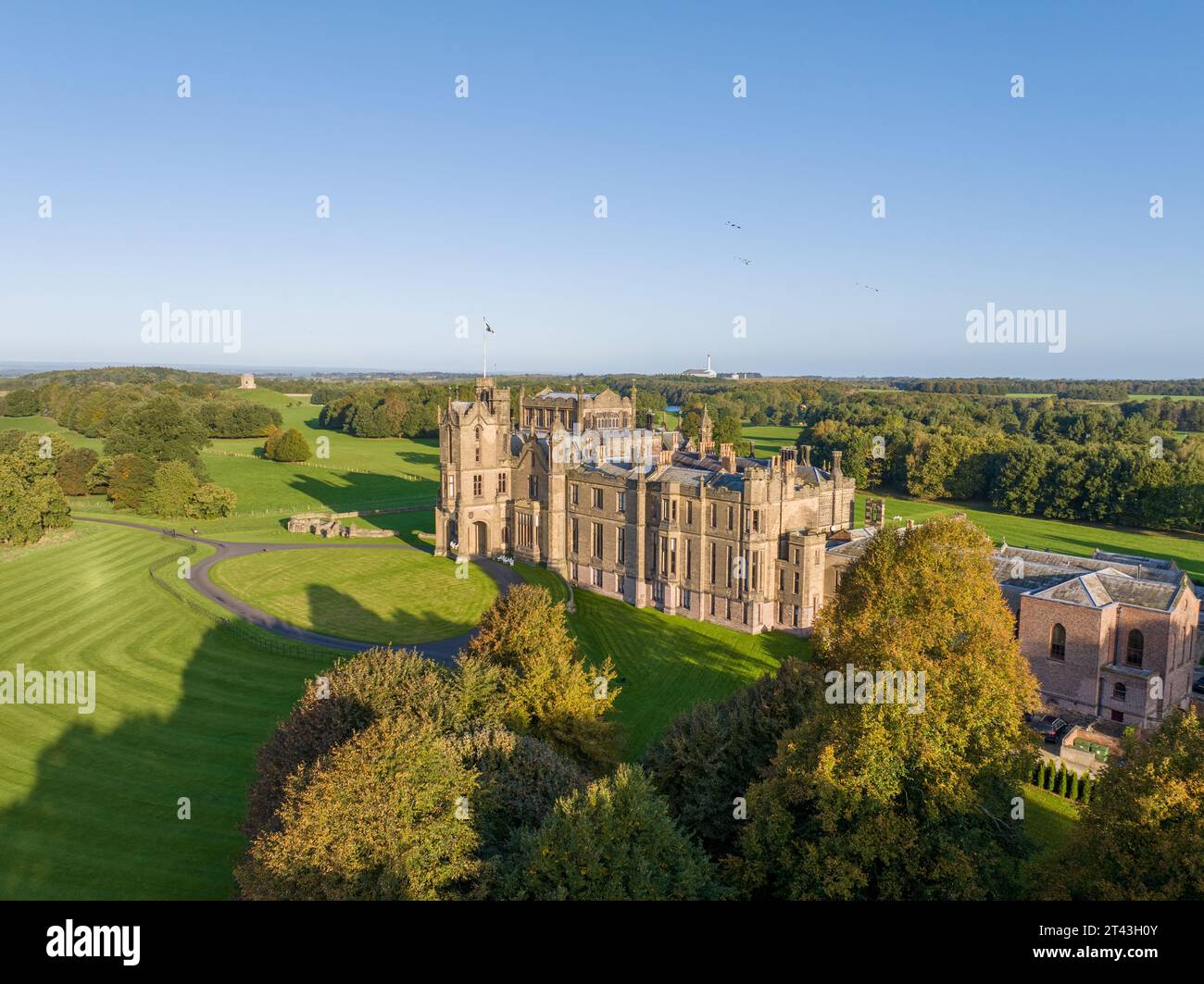 Allerton Castle North Yorkshire. Stately home and gothic castle near ...