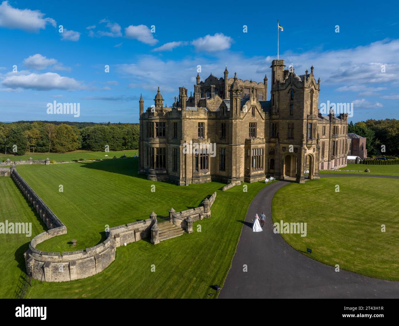 Allerton Castle North Yorkshire. Stately home and gothic castle near ...