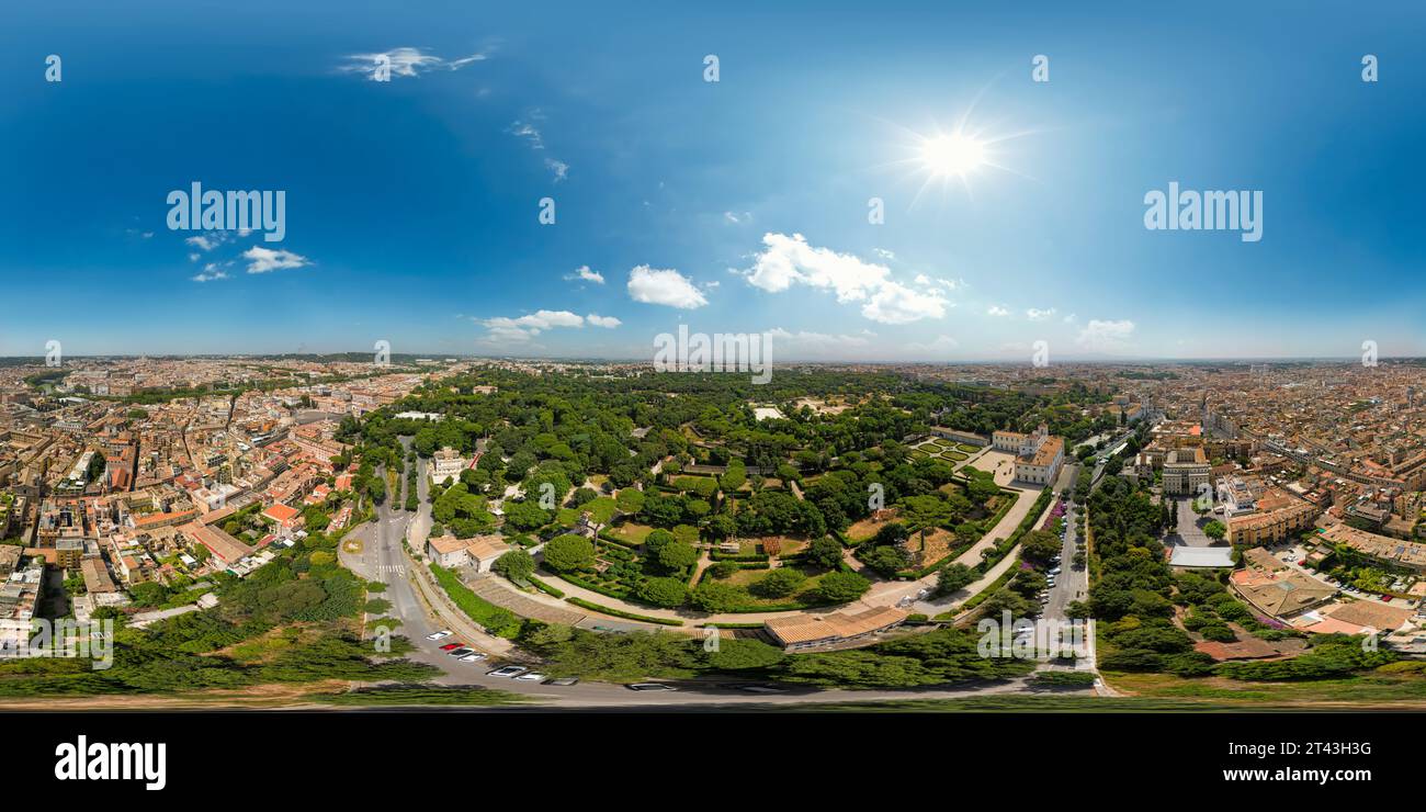 360 panorama rome hi-res stock photography and images - Alamy
