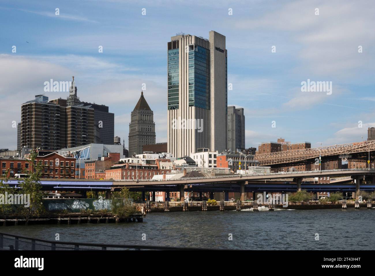 The FDR Drive runs along the east river in the borough of Manhattan has ...