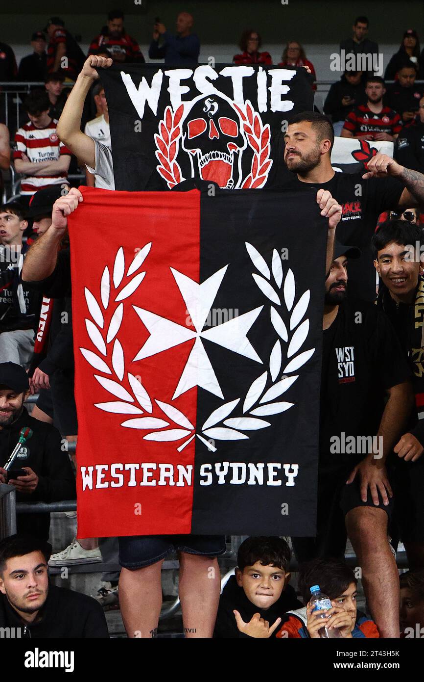 28th October 2023; CommBank Stadium, Sydney, NSW, Australia: A-League ...