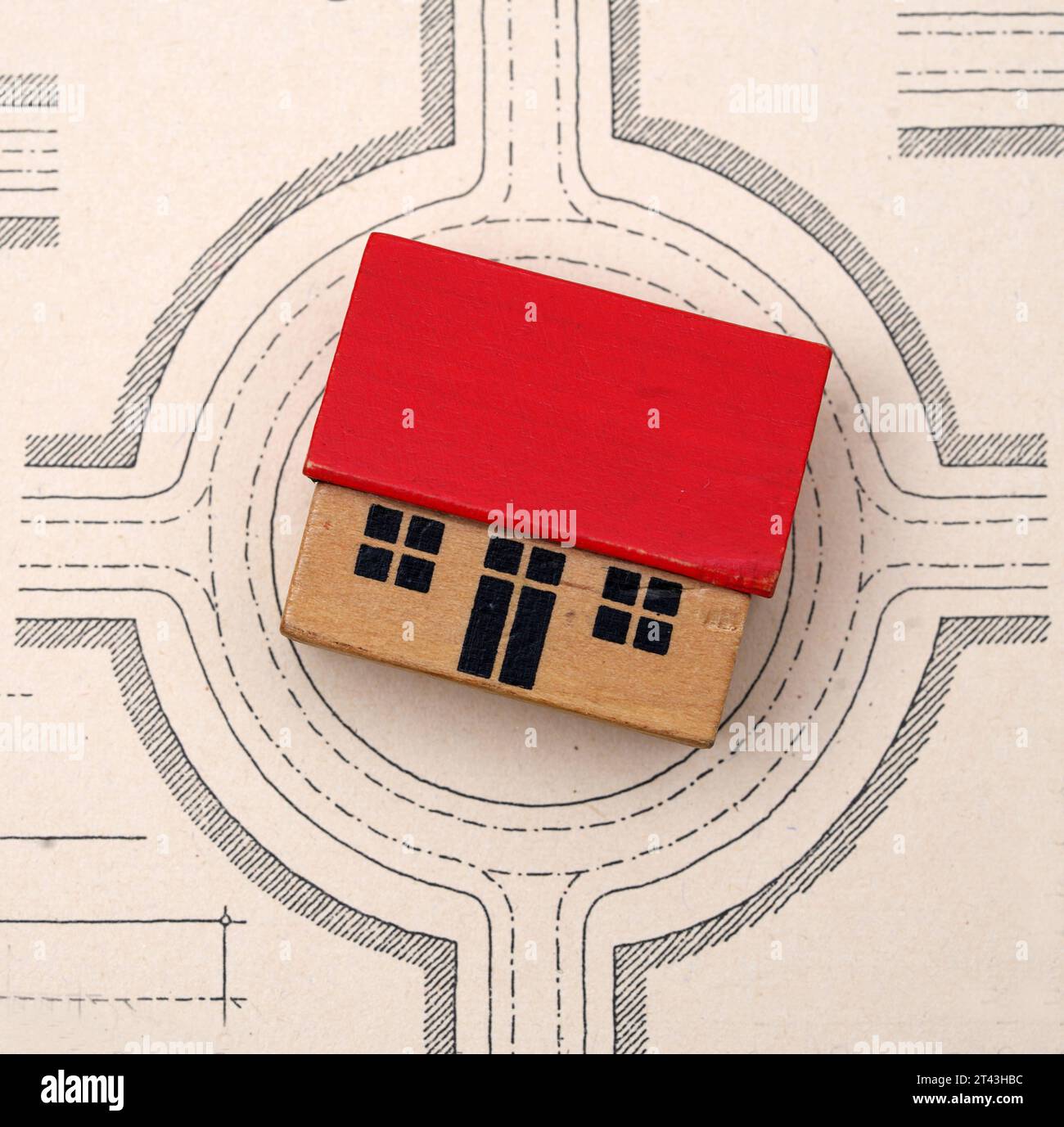 Hausbau GER, 20231026, Symbolbild, Hausbau *** House construction GER ...