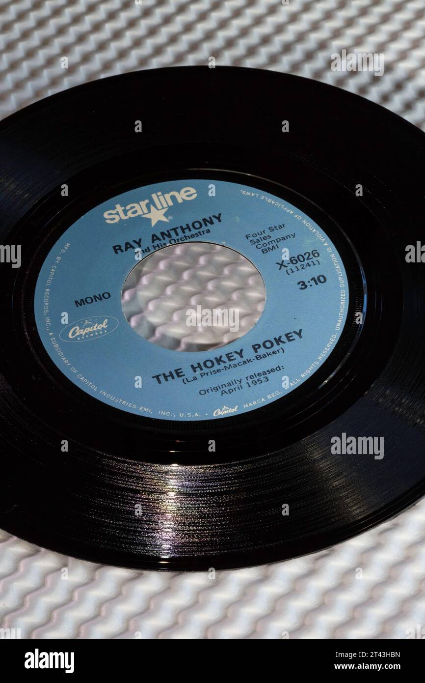 Vintage vinyl record, USA Stock Photo - Alamy